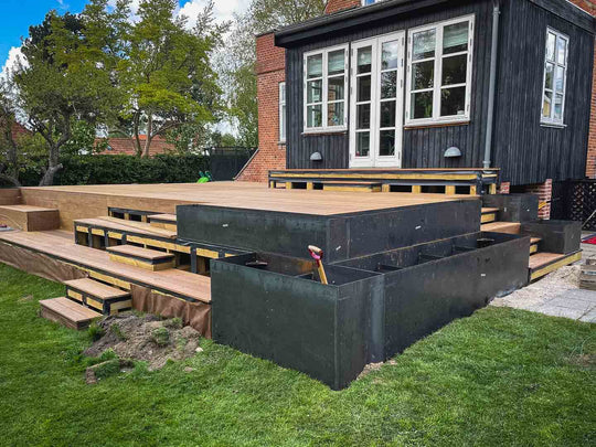 Byggefase af din terrasse | Læs hvordan vi gør – Kun Terrasser